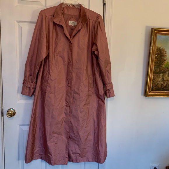 Vintage | Jackets & Coats | Vintage Jacket Womens Grandma Mauve Pink ...